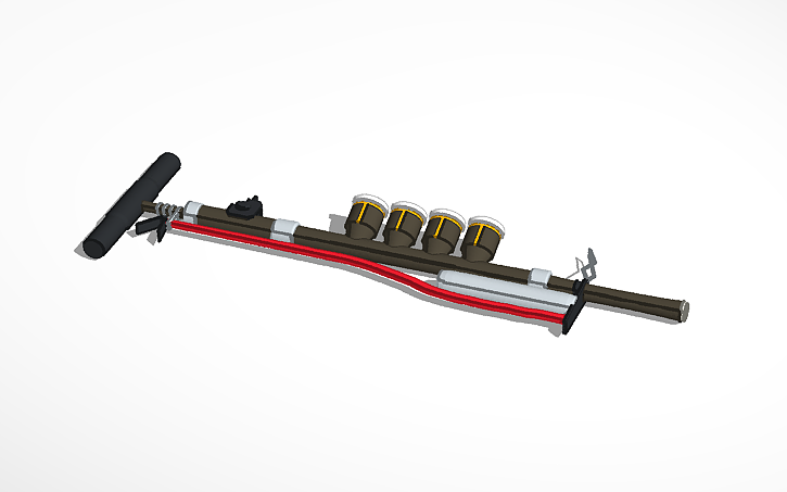 3d Design Grizzco Charger Splatoon 2 Tinkercad