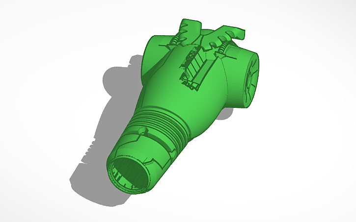 3D design Samus arm cannon - Tinkercad