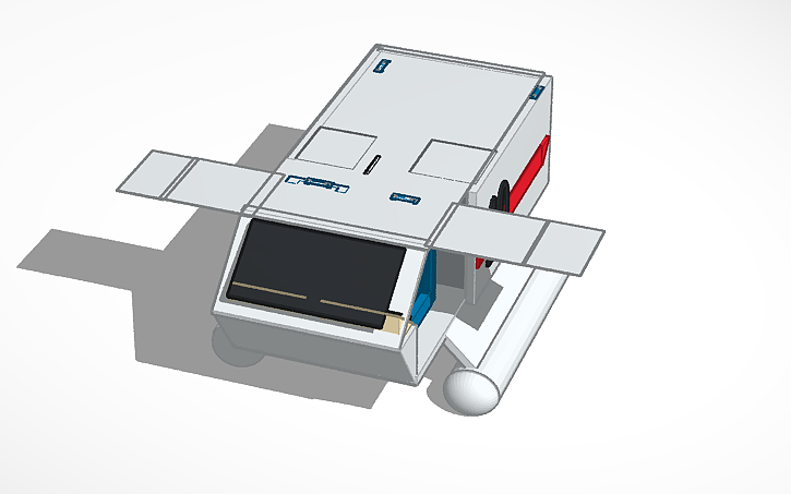 3D design Star Trek Shuttle - Tinkercad