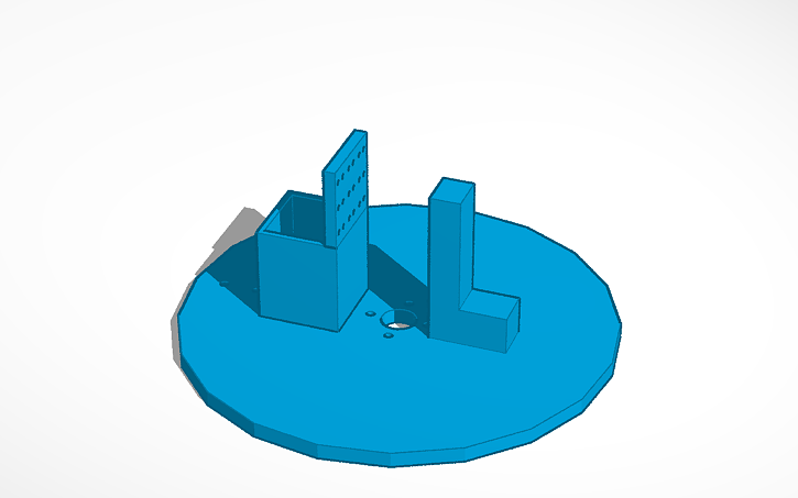 3D design Disco Sirena - Tinkercad