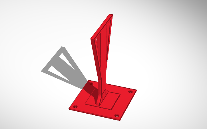 3d Design Gps Mount Tinkercad