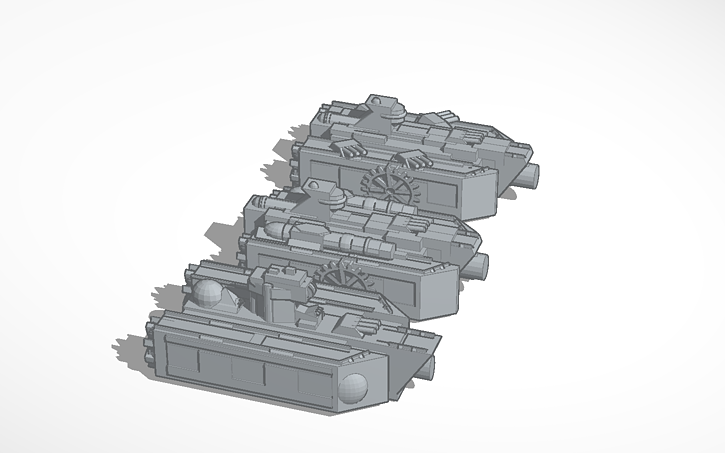 3D design Elephant Evolution - Tinkercad