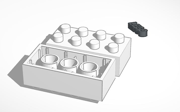 3D design building block 2 - Tinkercad