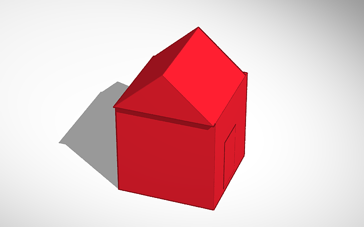 3D design i tried to make ahouse | Tinkercad