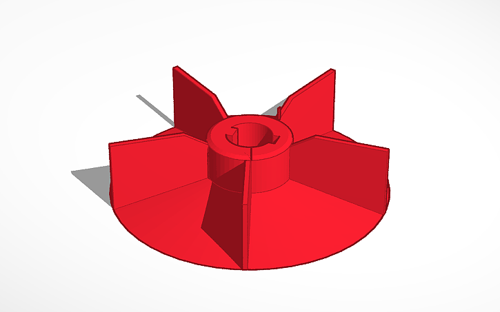 3D design FAN - Tinkercad