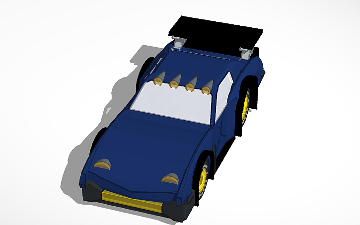 3D design Rally car | Tinkercad