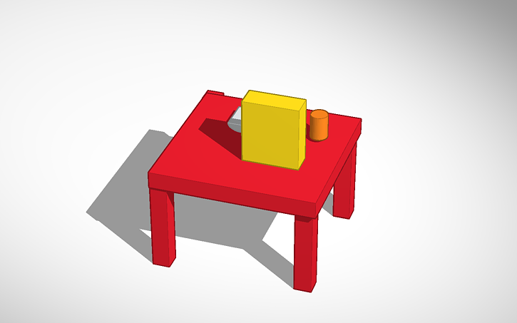 3D design Table | Tinkercad