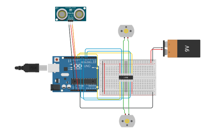 Circuit design Copy of Powerful Wolt - Tinkercad
