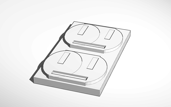 3D design Power Outlet - Tinkercad