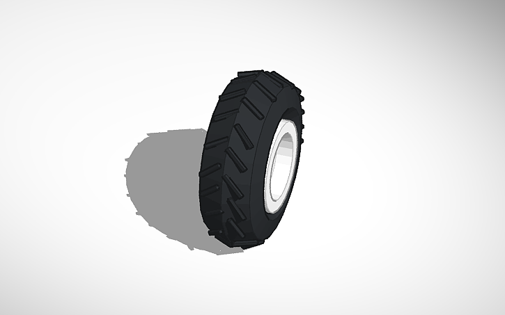 3D design koleso) - Tinkercad