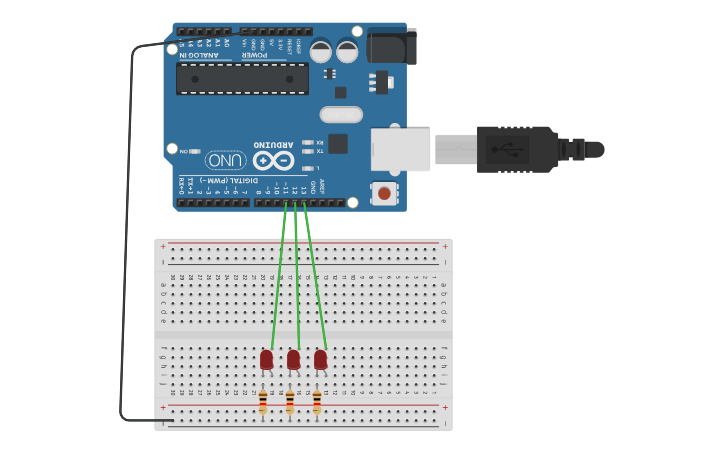 Circuit design Challenge Lab 13-2: Binary Counter - Tinkercad