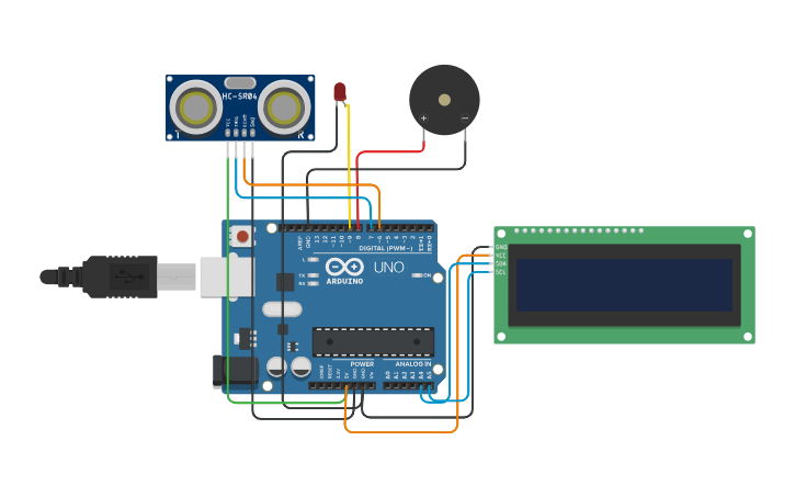 Circuit Design Obstacle Tinkercad