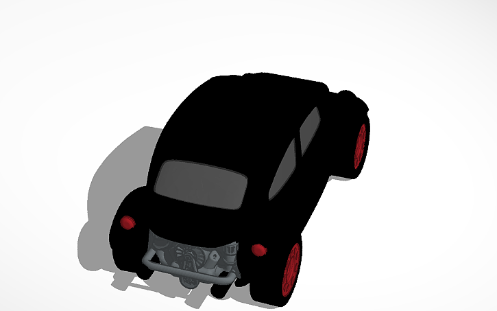 3D design VW BEETLE BAJA BUG - Tinkercad