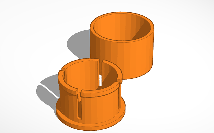 3D design Ricardo Vazquez round box - Tinkercad