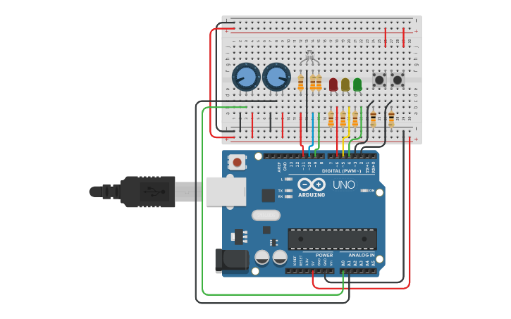 Circuit design Arduino_E/S_Avanzado - Tinkercad