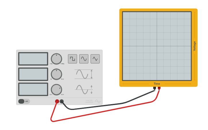 Circuit design Corriente alterna - Tinkercad