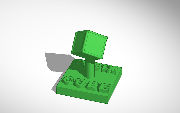3D design Rubix Cube - Tinkercad