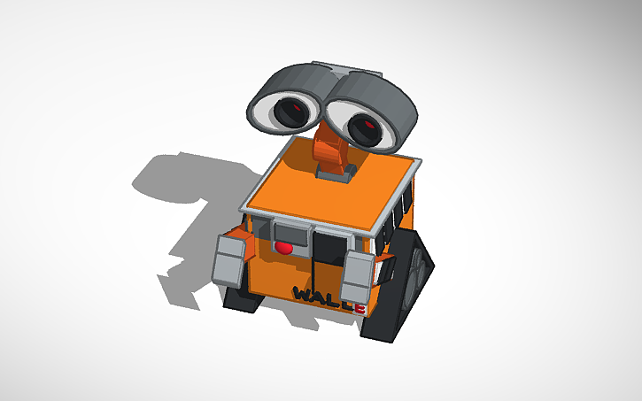 3D design Wall-E - Tinkercad