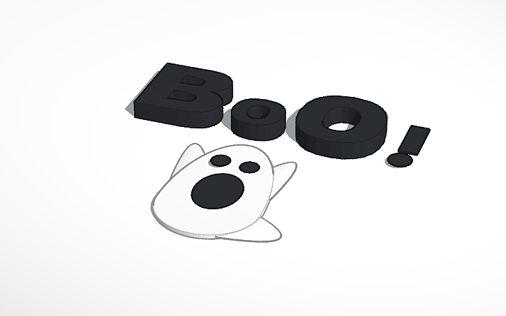 3D design A Ghost! :0 - Tinkercad