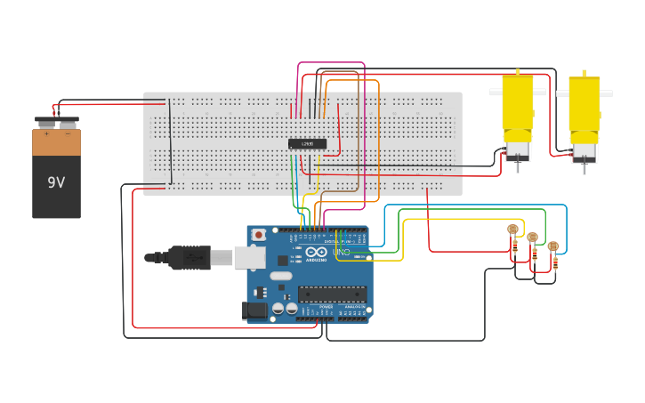 Circuit design 11A STREAM Project - Tinkercad