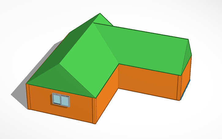 3D design House Model 02 - Tinkercad