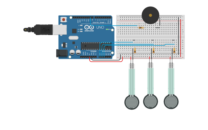 Circuit Design Exercise 6 C Musical Keyboard Tinkercad