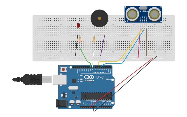 Circuit design MOCK EXAM: (Práctica 7) | Tinkercad