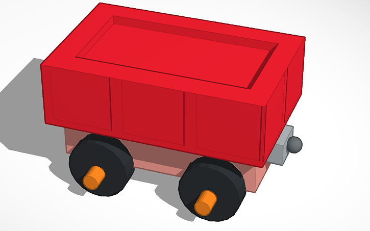 3D design Rail Car | Tinkercad
