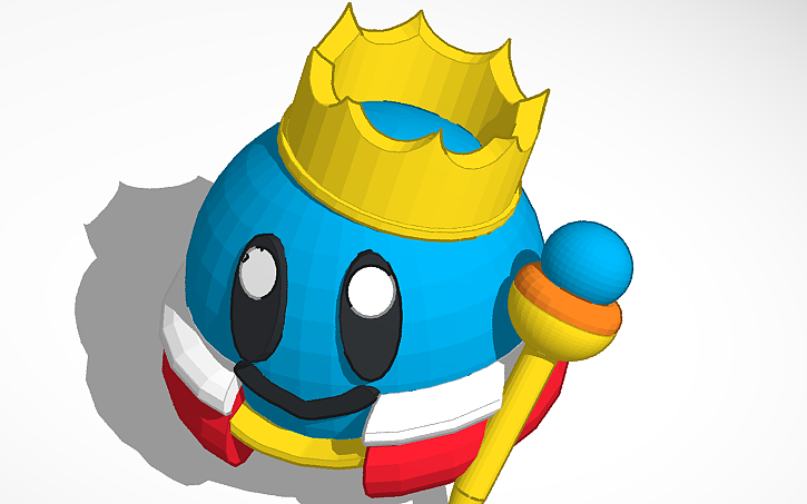 3D design Slime King From Tower heroes - Tinkercad