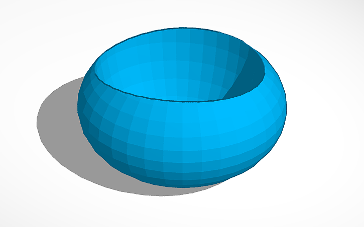 3D design Bowl | Tinkercad