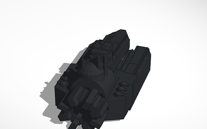 3D design The V.C Raging Outburst Jackel-Class Destroyer - Tinkercad