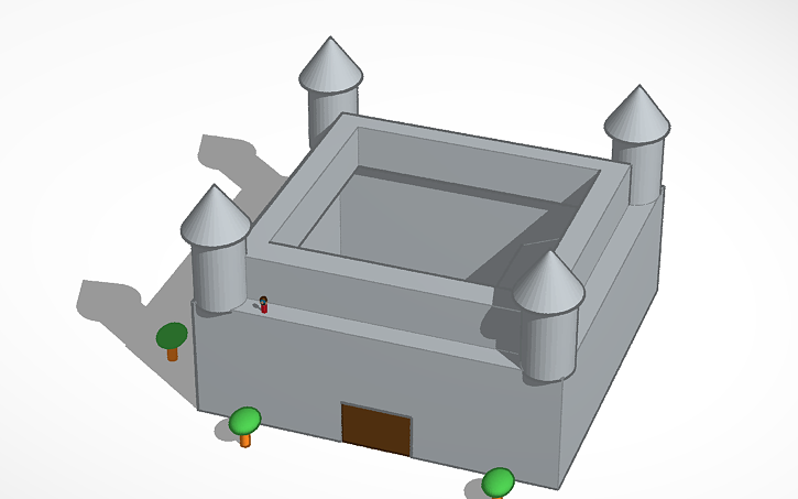 3D design Amazing Castle | Tinkercad