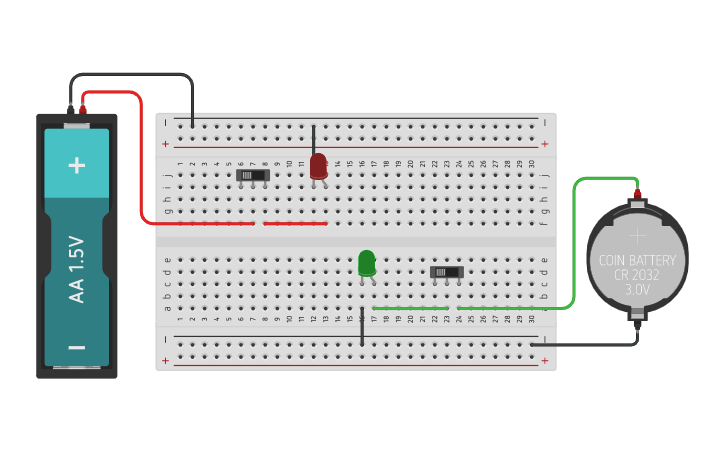 Circuit design 1. Circuito eléctrico - Tinkercad