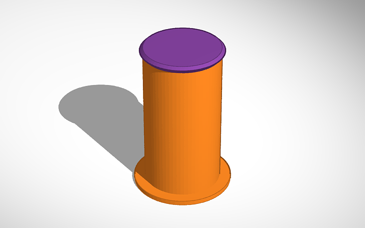 3D design Держатель пластика для принтера - Tinkercad