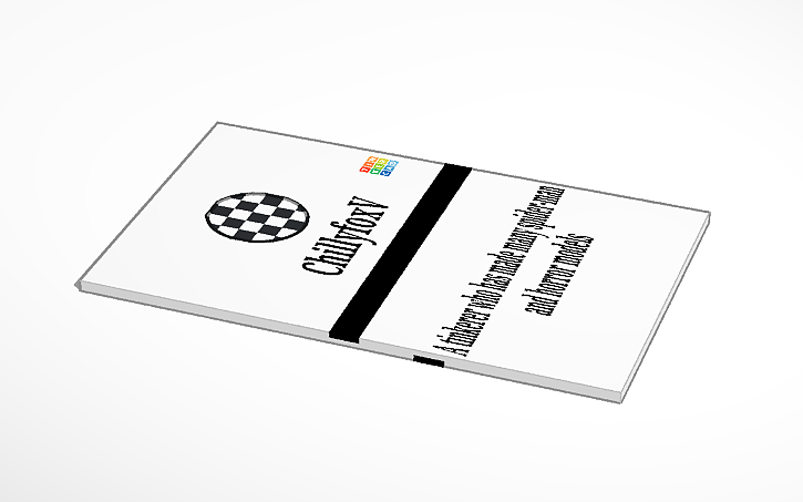 3D design My tinker card - Tinkercad