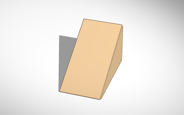 3D design Dog Ramp - Tinkercad