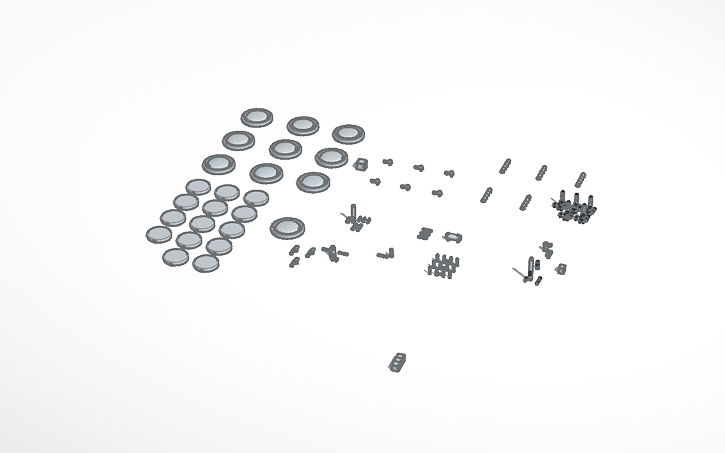 3d Design Non Colour Coded Tinkercad