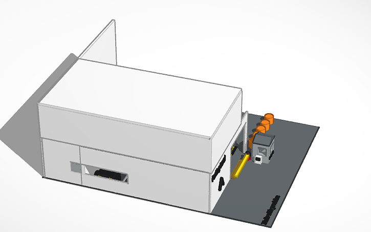 3D design Car garage - Tinkercad