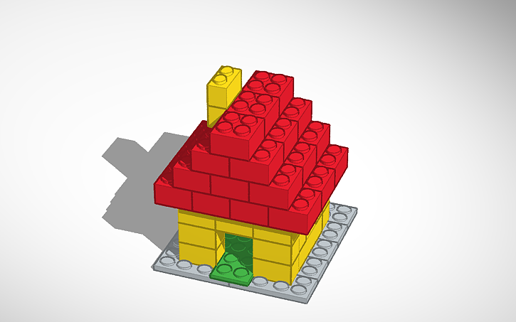 3D design LEGO home - Tinkercad