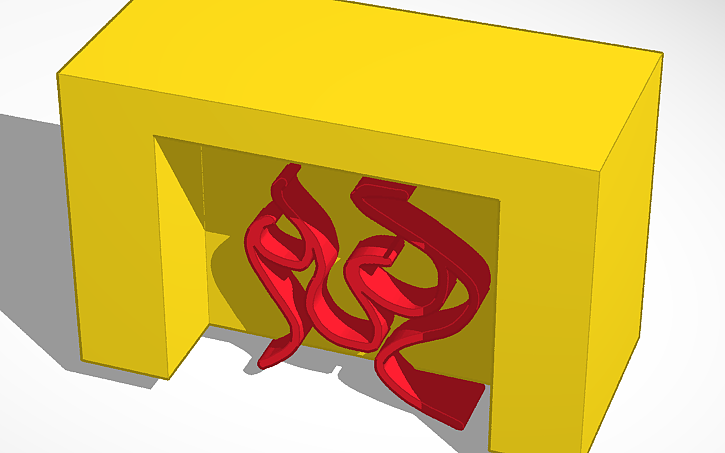 3D design Fireplace t3 7b | Tinkercad