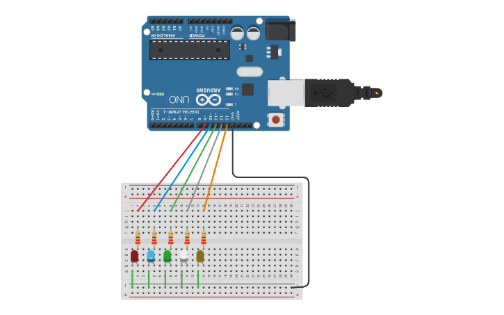 Circuit design Desafio 3 | Tinkercad