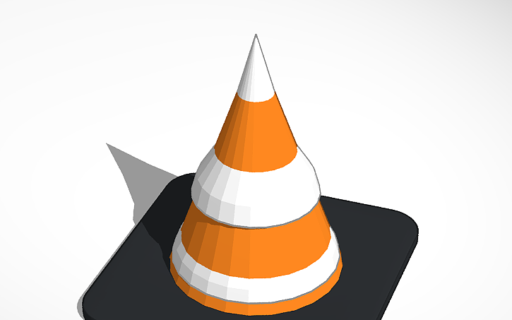 3d Design Traffic Cone Tinkercad