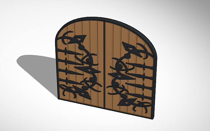 3D design The Ice Door - Tinkercad