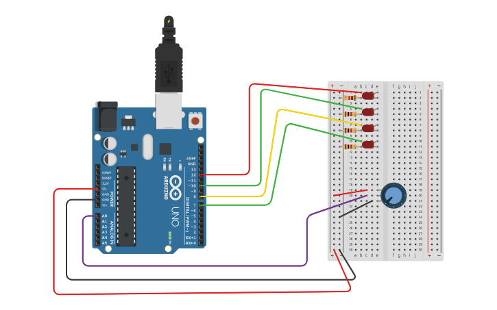 Circuit Design Serial Monitor Tinkercad
