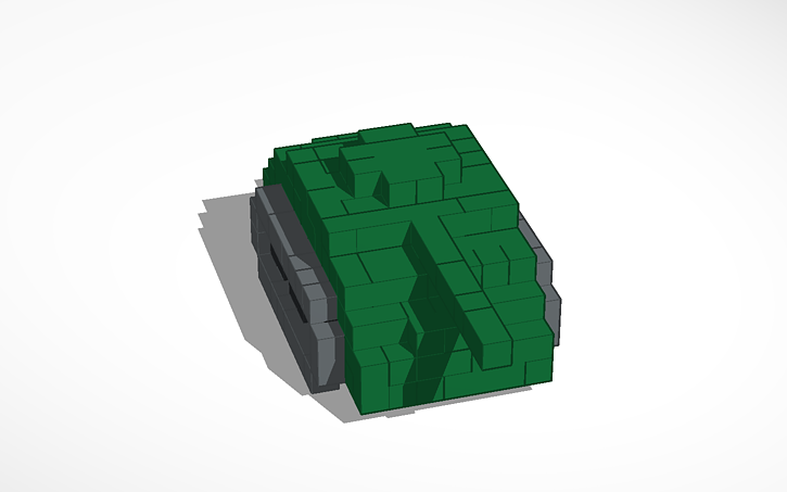 3d Design Cubic Tank Tinkercad