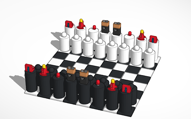3D design chess | Tinkercad