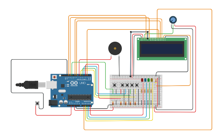 Circuit design Copy of Passa ou Repassa | Tinkercad