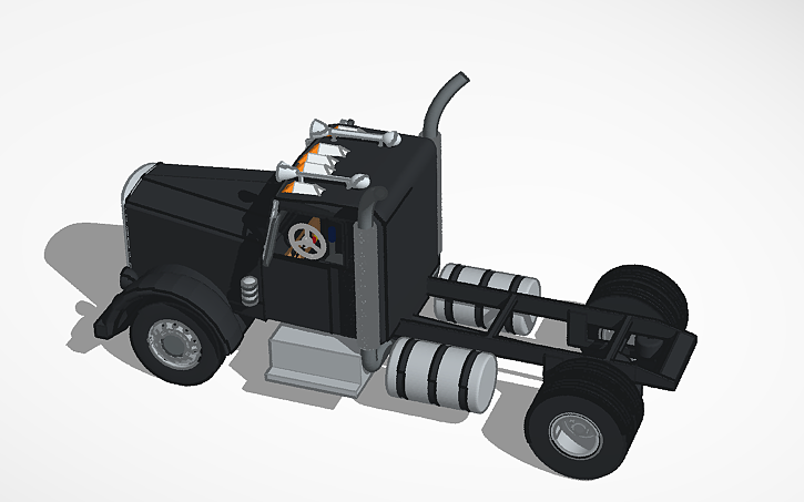 3D design Peterbilt 351 Rat Rod thingy - Tinkercad