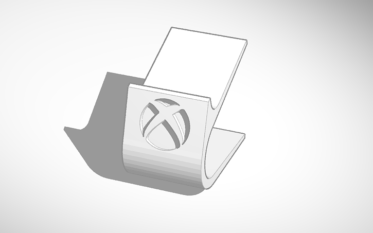 3D design Paint Your Own Xbox One Controller Holder - Tinkercad