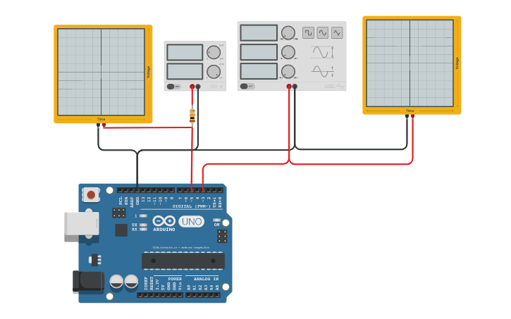 Circuit design Fan Tachometer Signal Modifier - Tinkercad